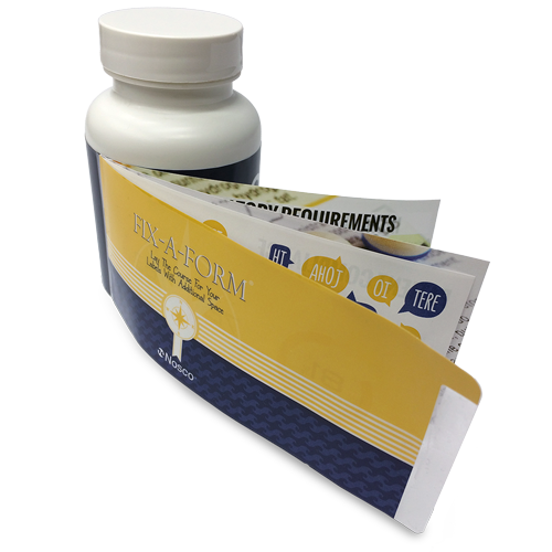 Extended Content Labels, Multi-Panel Labels | Nosco