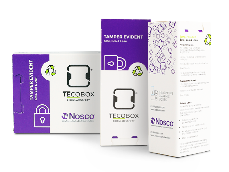 TECOBOX Tamper-Evident Cartons | Nosco